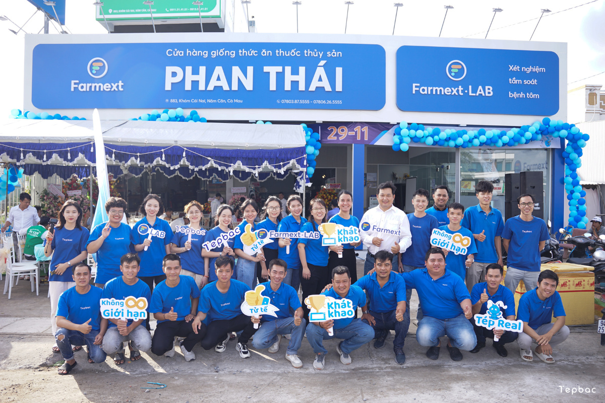 Tép Bạc chính thức ra mắt chuỗi Farmext LAB - Tepbac